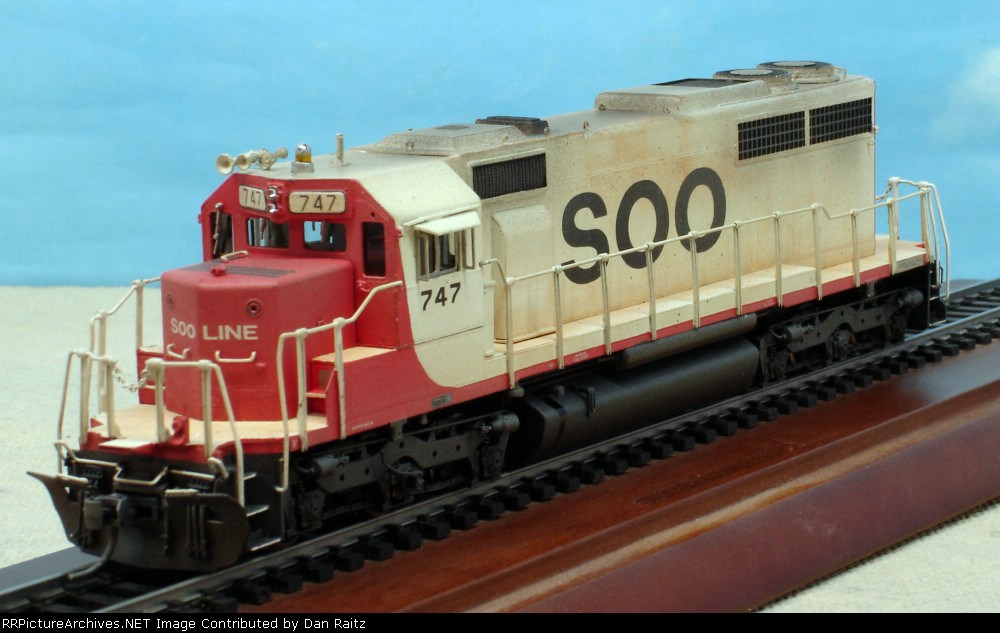 Soo Line SD40 #747
