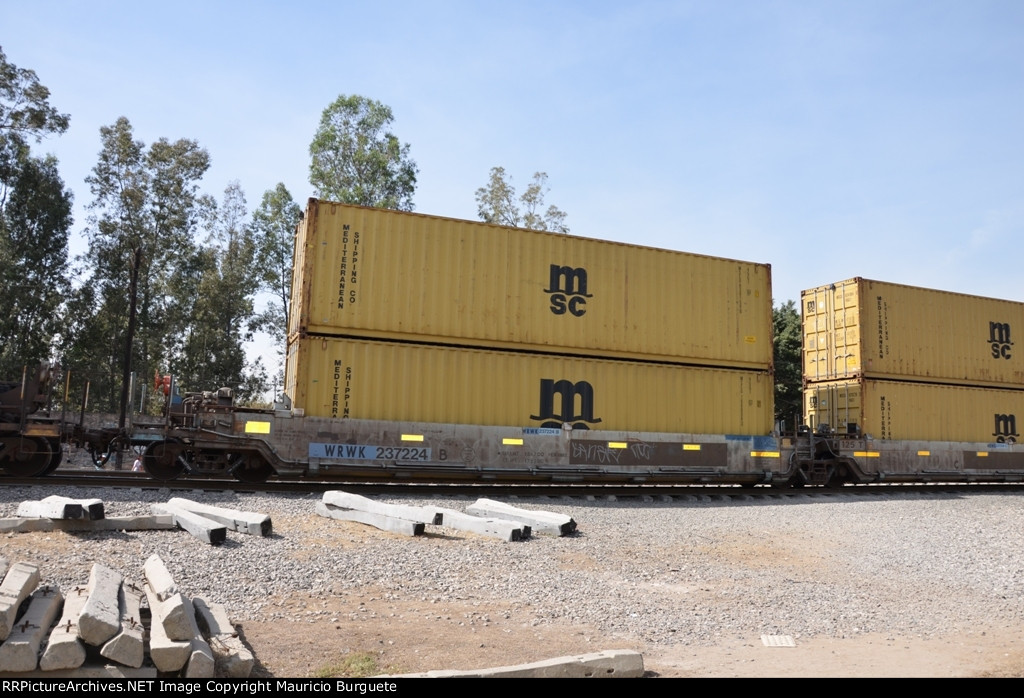 WRWK Stack car "B" with graffiti