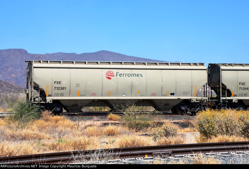 FXE Covered Hopper with new logo