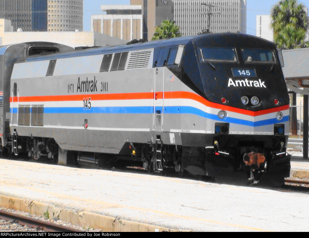 Amtrak P42DC #145