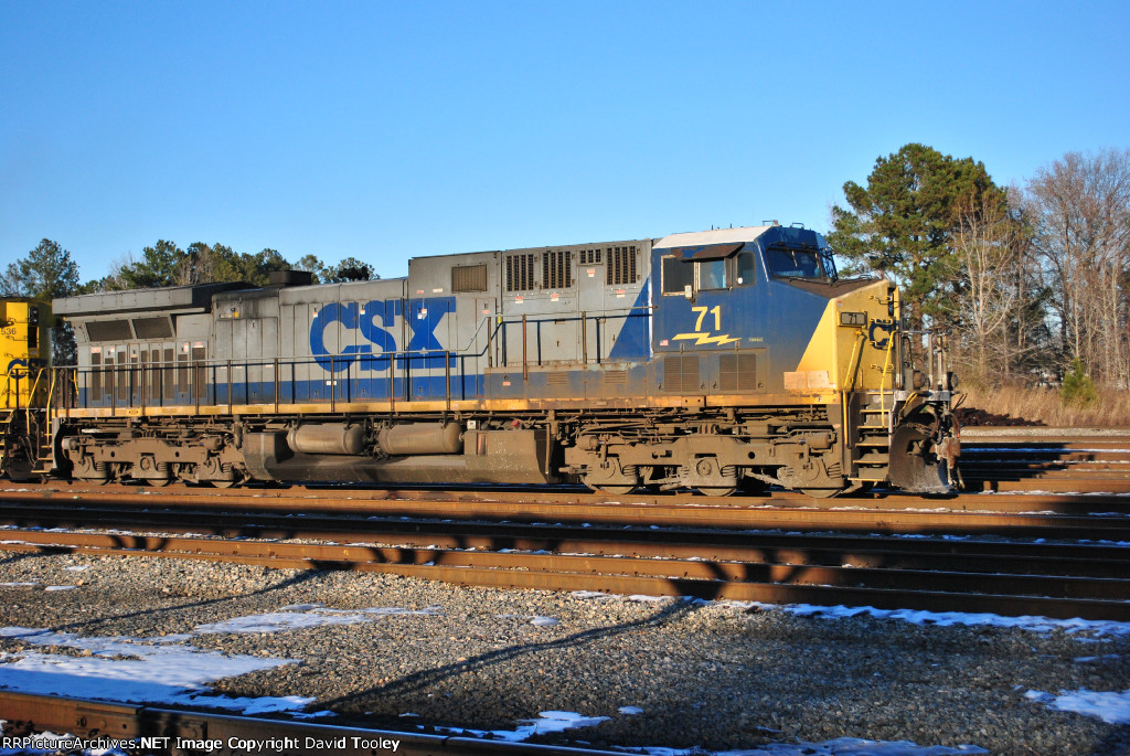 CSX yard power