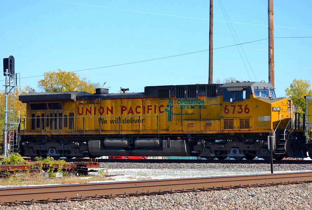 UP 6736 first one I caught with operation lifesaver,is this the only one