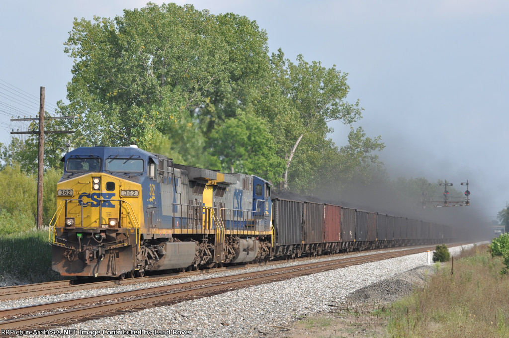 CSXT 362 On CSX T 801