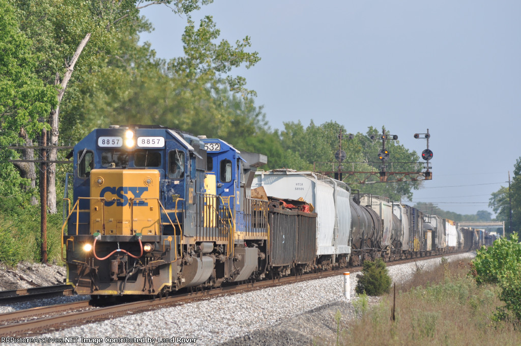 CSXT 8857 On CSX Q 340