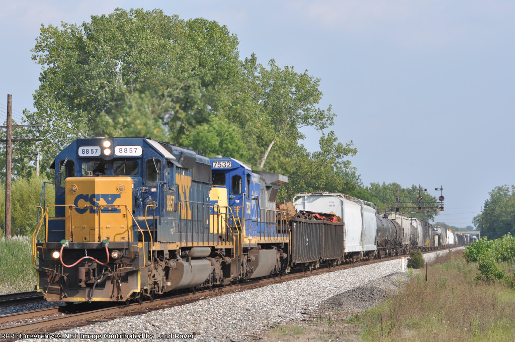 CSXT 8857 On CSX Q 340