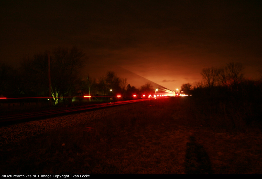 35 second%exposure shot of E260s EOT At Durand