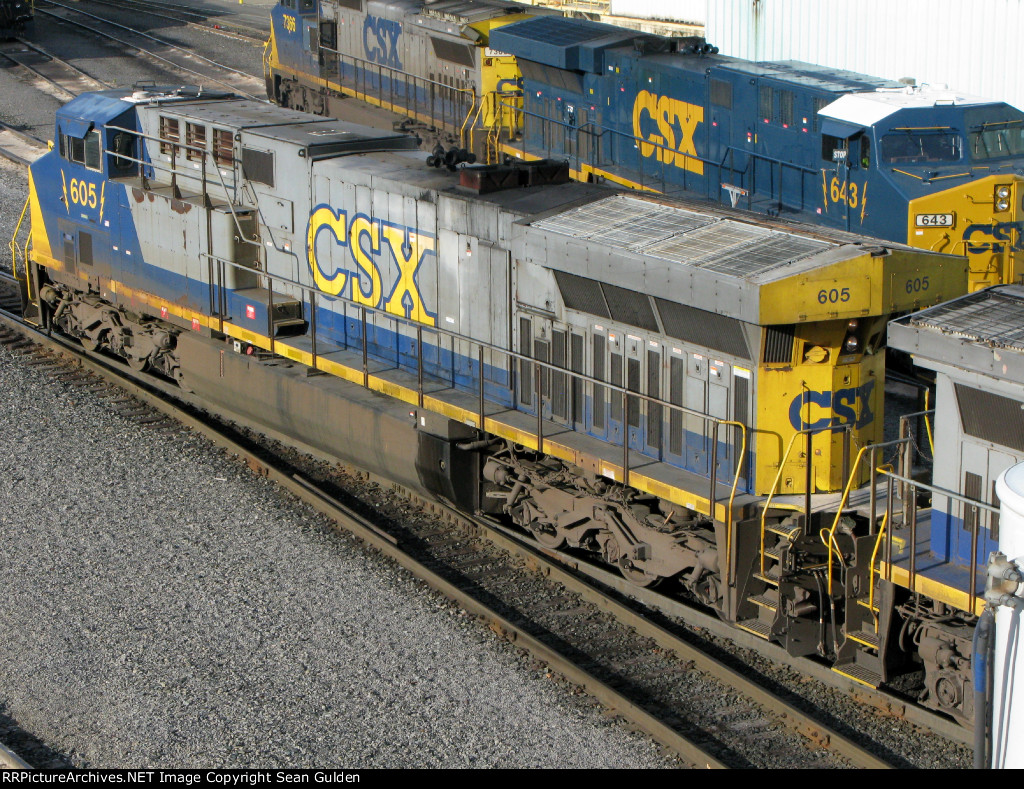 CSXT GE AC6000CW 605