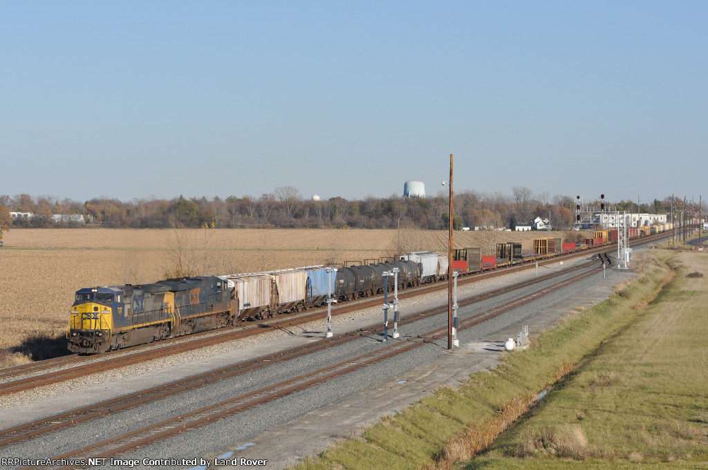 CSXT 7317 Westbound