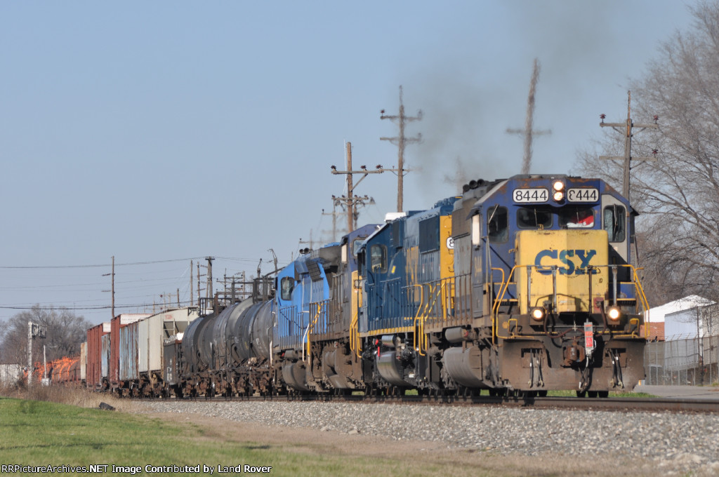 CSXT 8444 On CSX Q 339 - 11