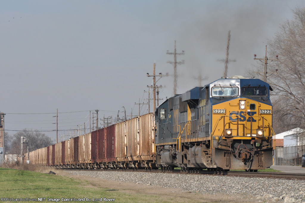 CSXT 5222 On CSX WO 32-12