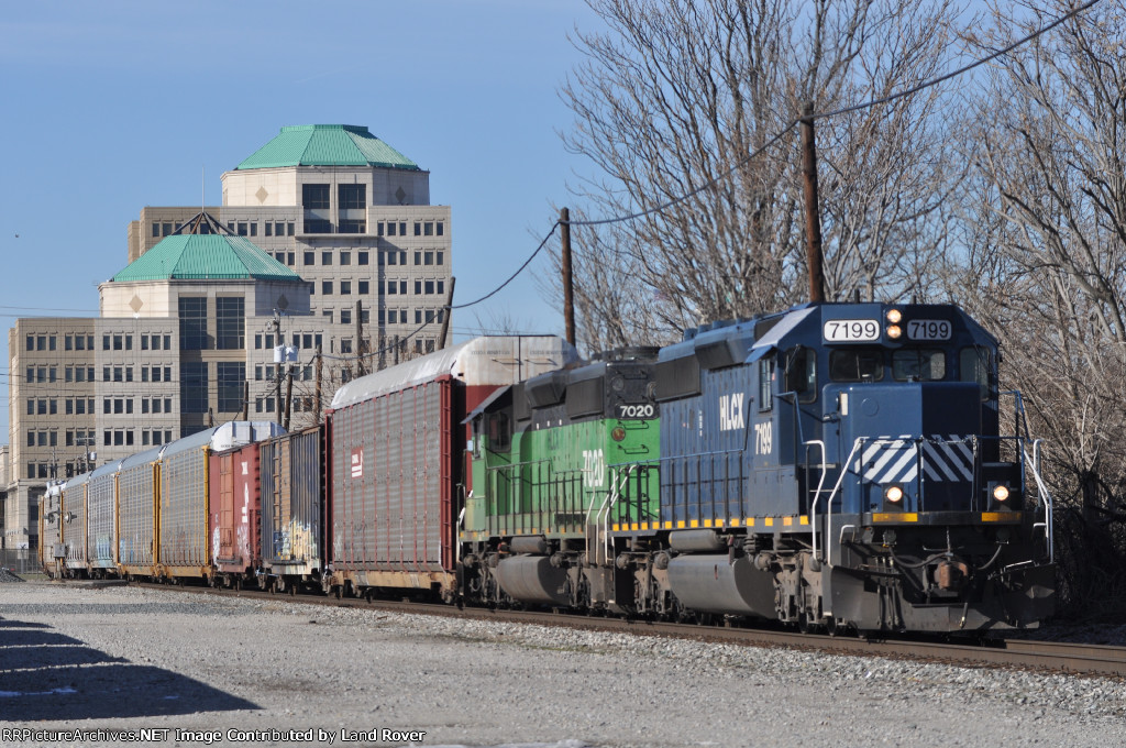 HLCX 7199 On CSX Q 231 Eastbound