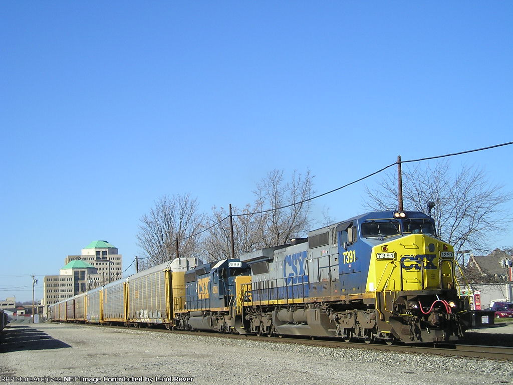 CSXT 7391 Ex Con On CSX L 227
