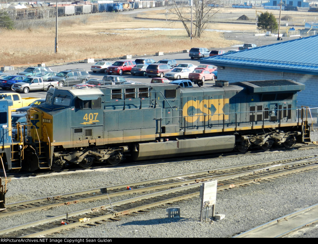 CSXT GE AC4400CW 407