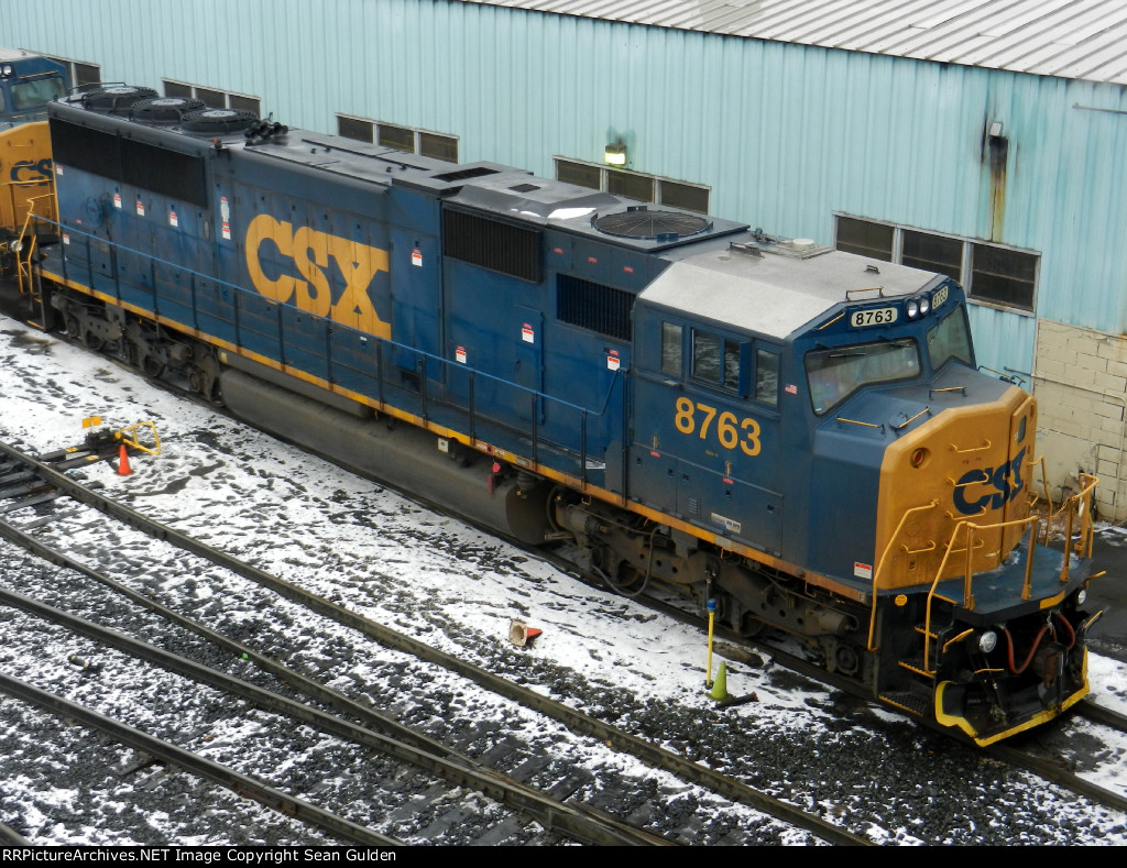 CSXT EMD SD60O 8763