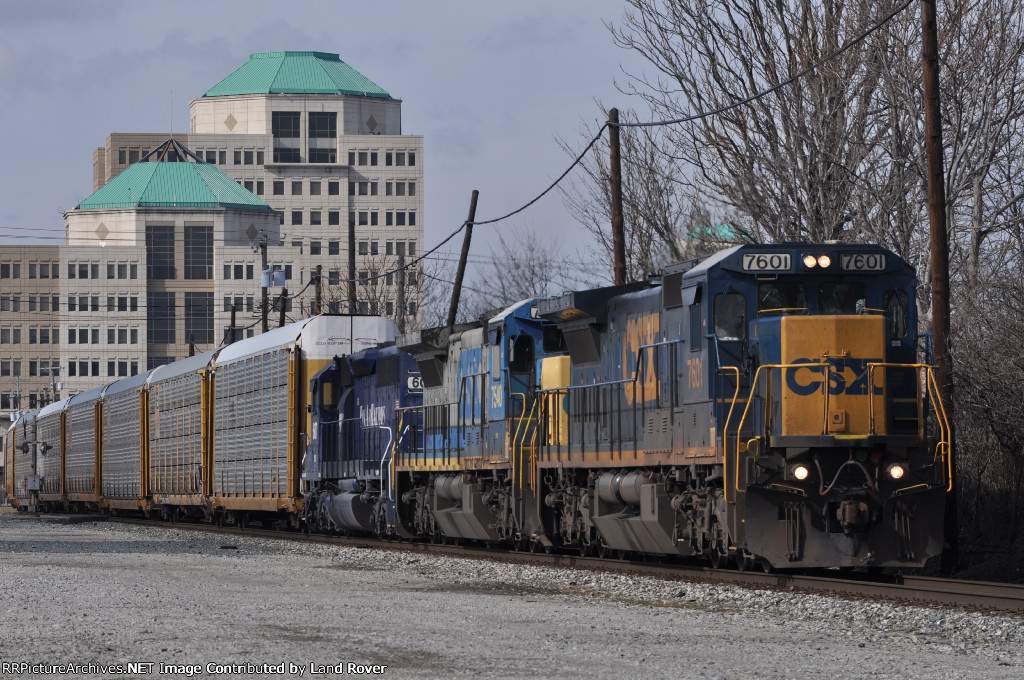 CSXT 7601 On CSX Q 227