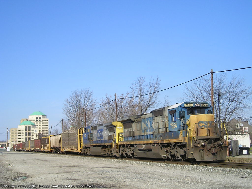 CSXT 7554 On CSX Q 501