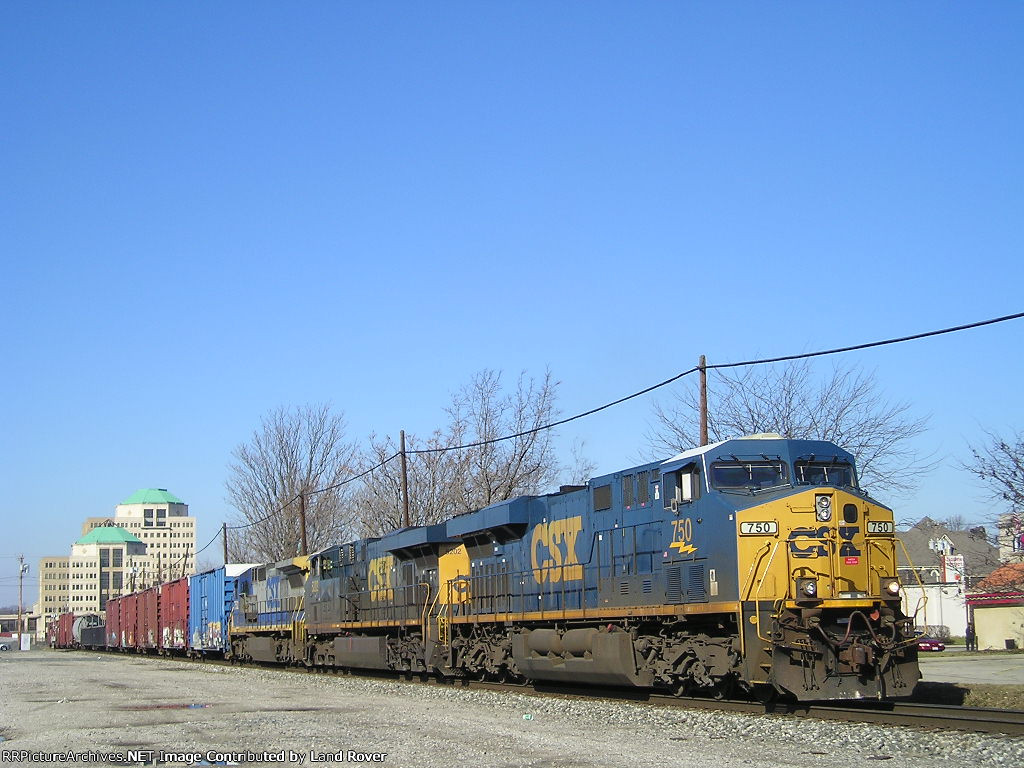 CSXT 750 On CSX Q 507 Eastbound
