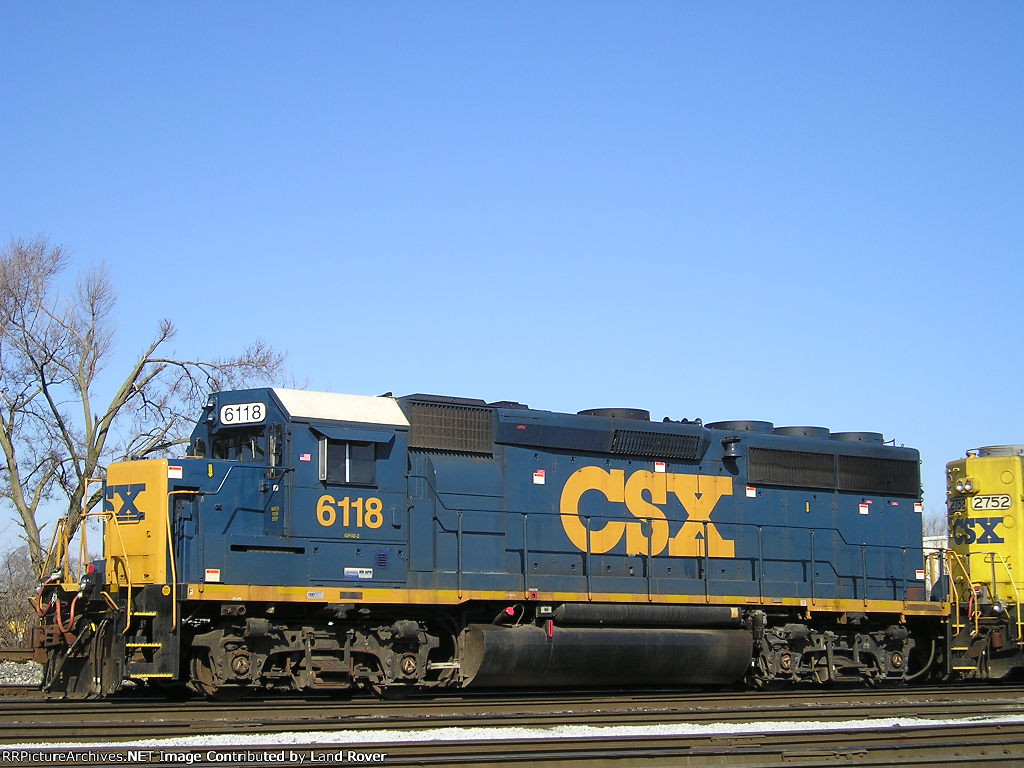 CSXT 6118 On CSX Y 101