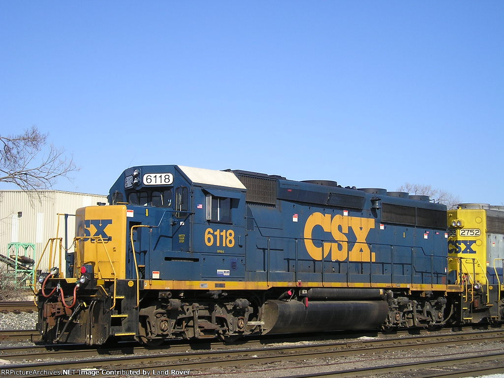 CSXT 6118 On CSX Y 101