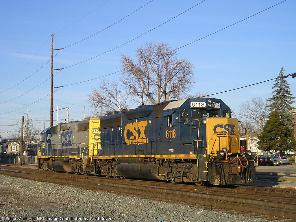 CSXT 6118 On CSX Y 201 Southbound At Butler St