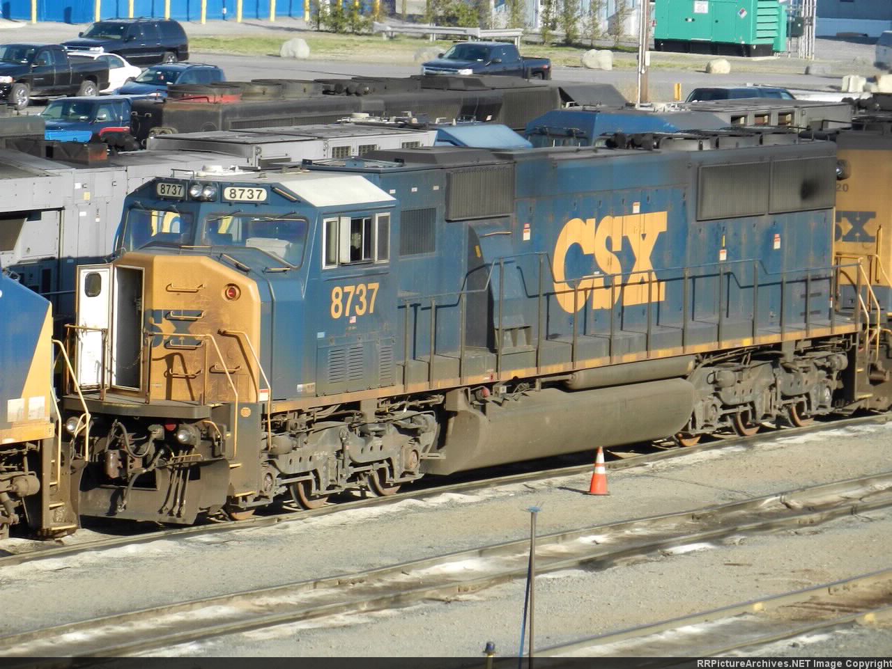 CSXT EMD SD60I 8737