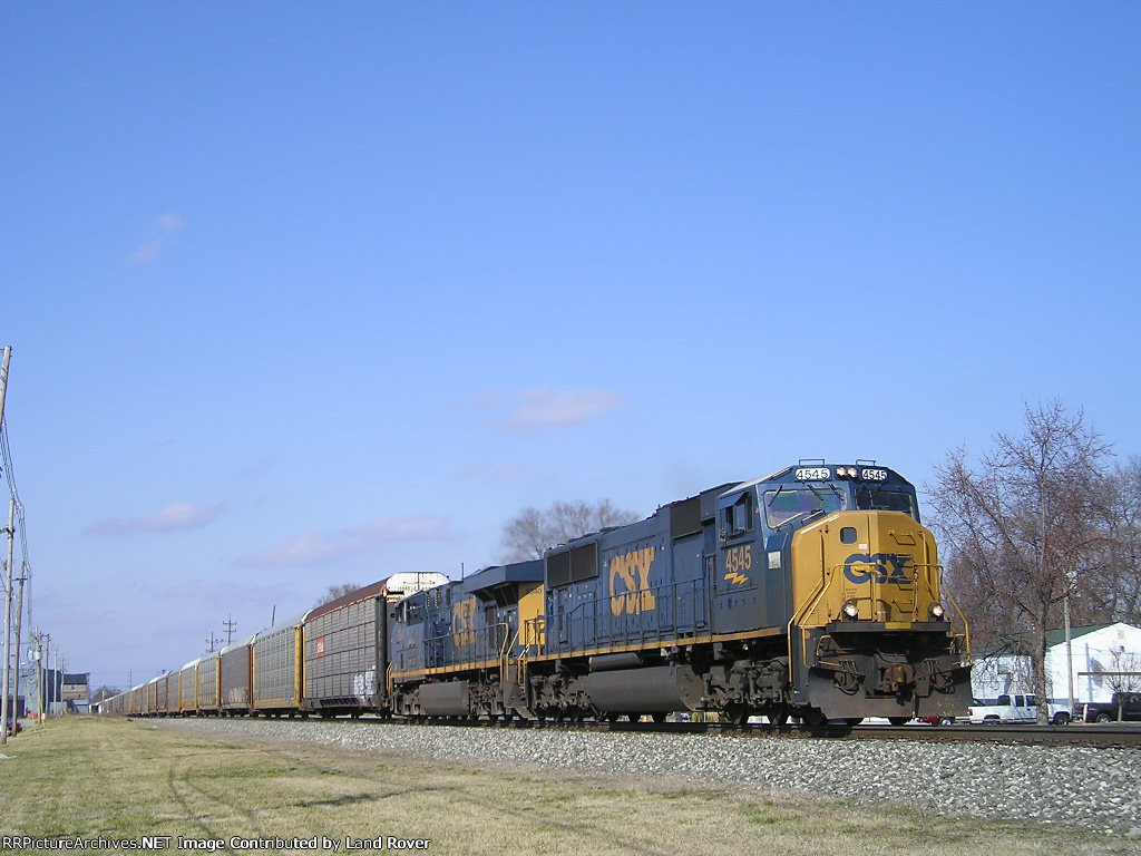 CSXT 4545 On CSX Q 227 Eastbound