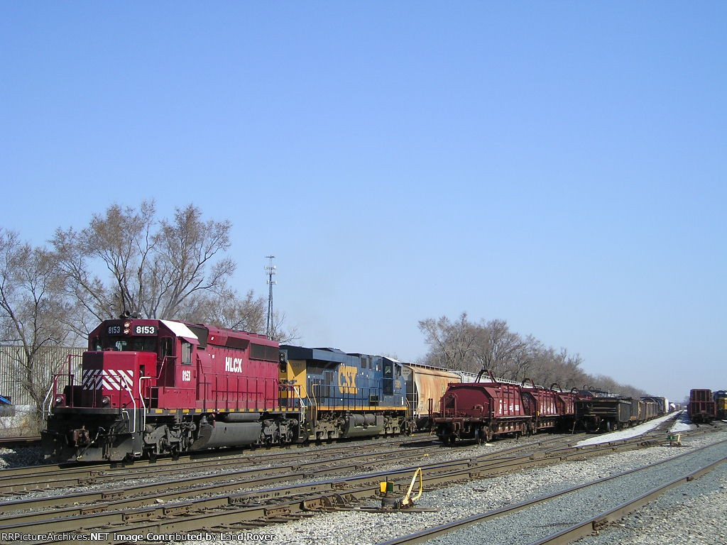 HLCX 8153 On CSX J 783