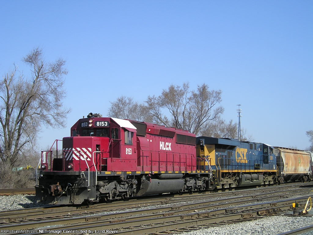 HLCX 8153 On CSX J 783