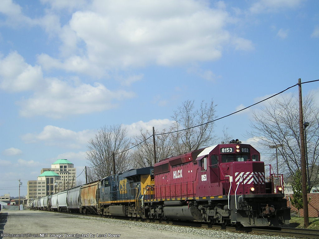 HLCX 8153 On CSX J 783