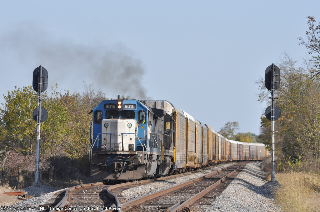 EMDX 9016 On NS 288 Westbound