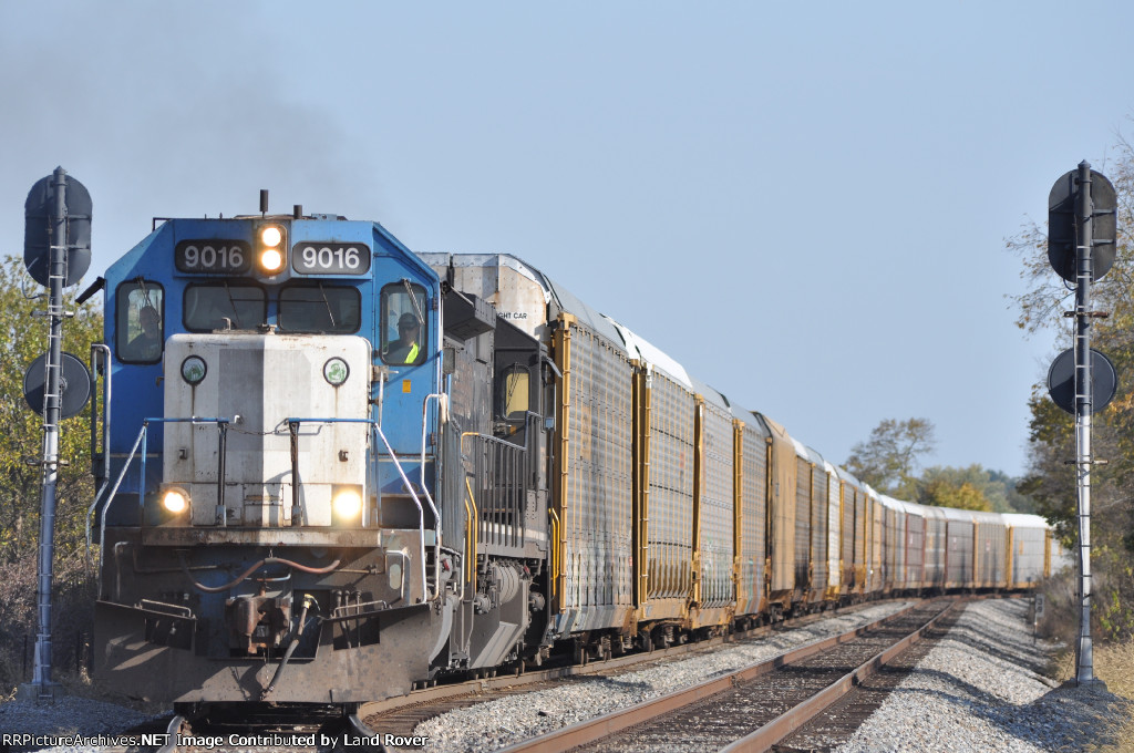 EMDX 9016 On NS 288 Westbound