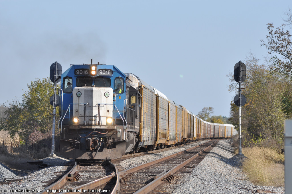 EMDX 9016 On NS 288 Westbound