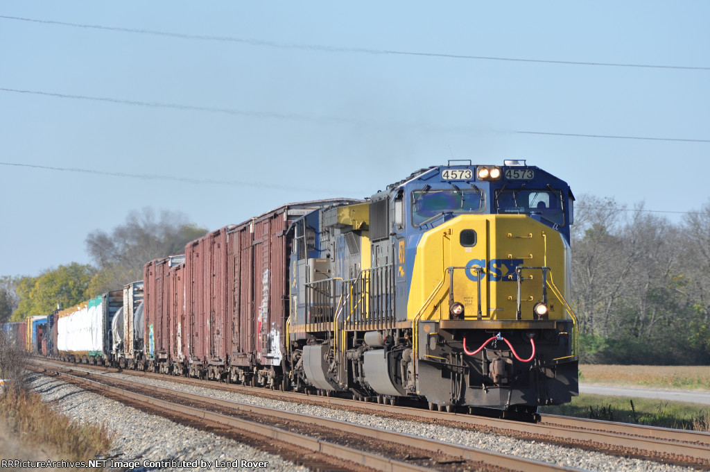 CSXT 4573 On CSX Q 340 Northbound