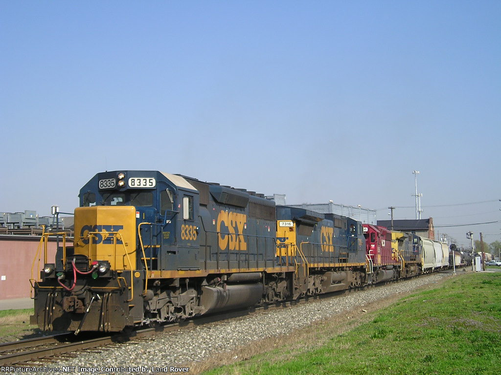 CSXT 8335 On CSX Q 501