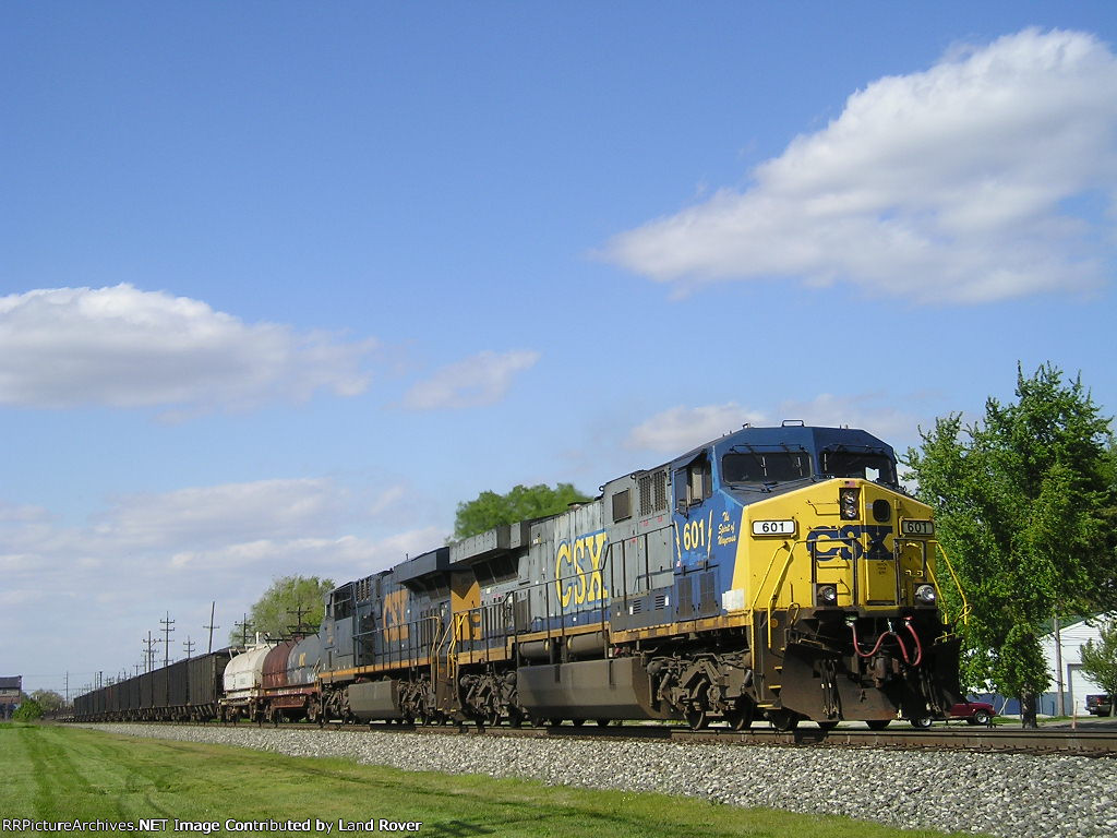 CSXT 601 On CSX K 587