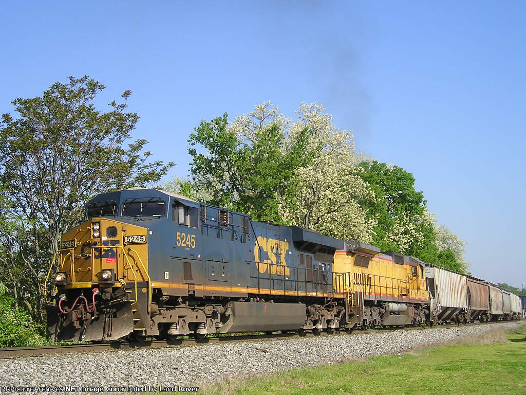 CSXT 5245 On CSX G 519 Eastbound