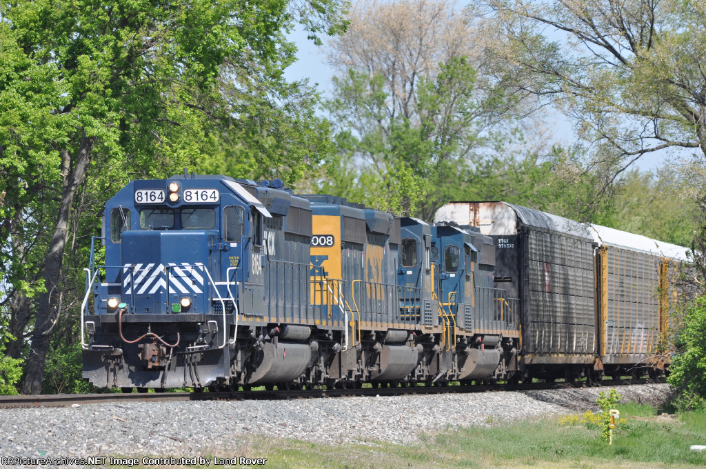 HLCX 8164 On CSX Q 241- 09 Eastbound