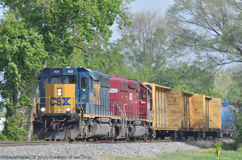 CSXT 4026 On CSX Q 501 Eastbound