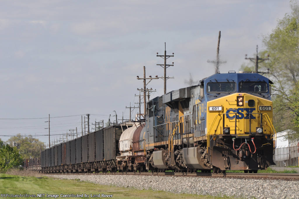 CSXT 601 On CSX K 587 Eastbound