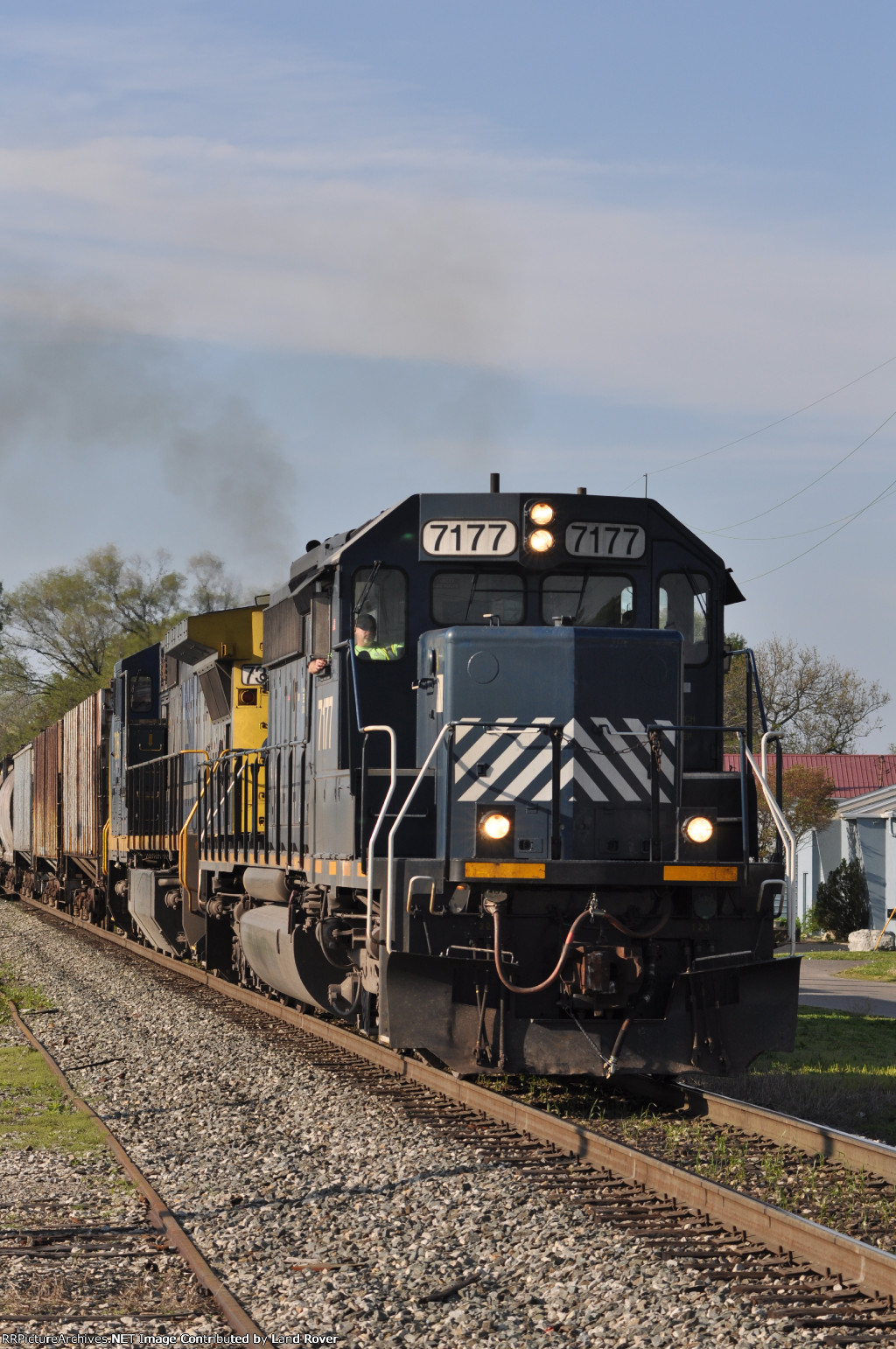 HLCX 7177 On CSX Q 559 Eastbound