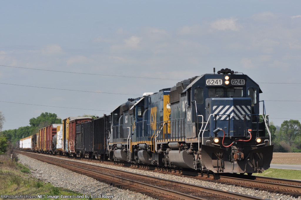 HLCX 6241 On CSX Q 366 Northbound