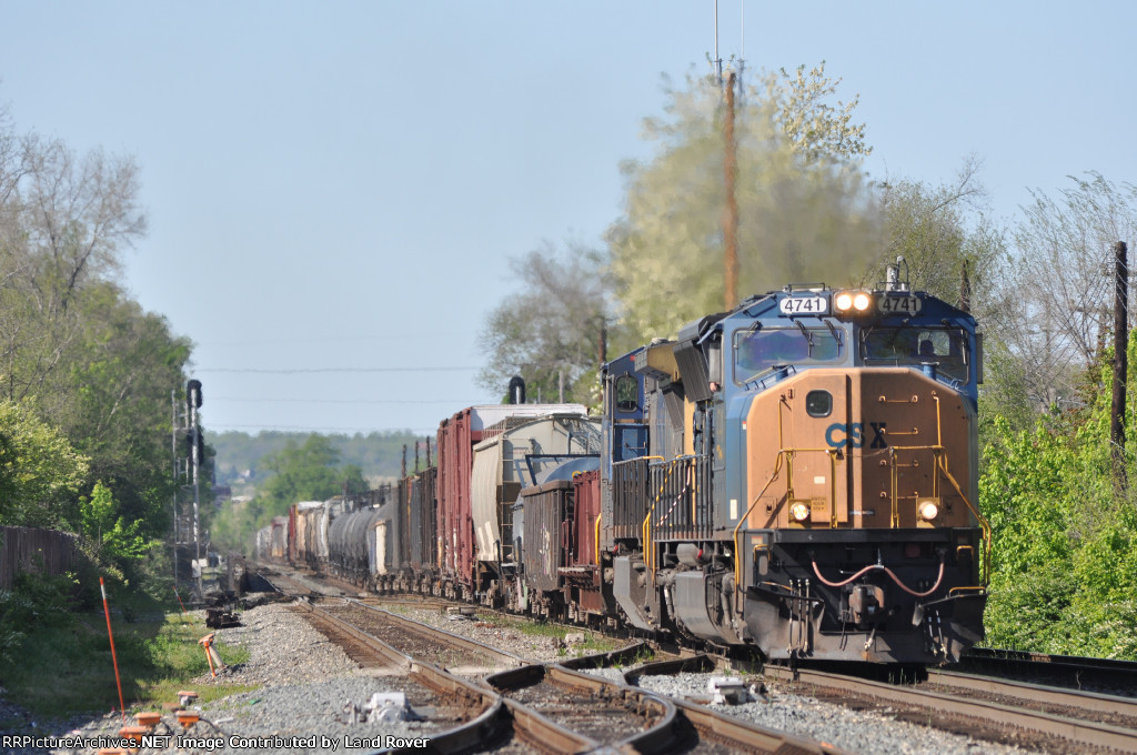 CSXT 4741 On CSX Q 340 Northbound
