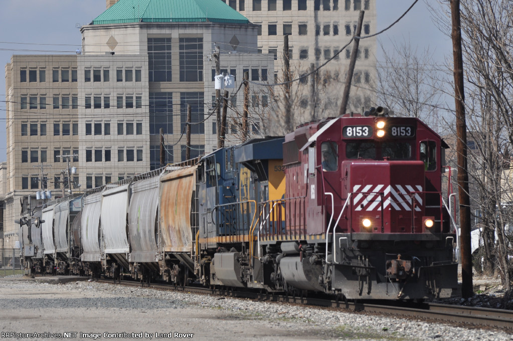 HLCX 8153 On J 783 Eastbound