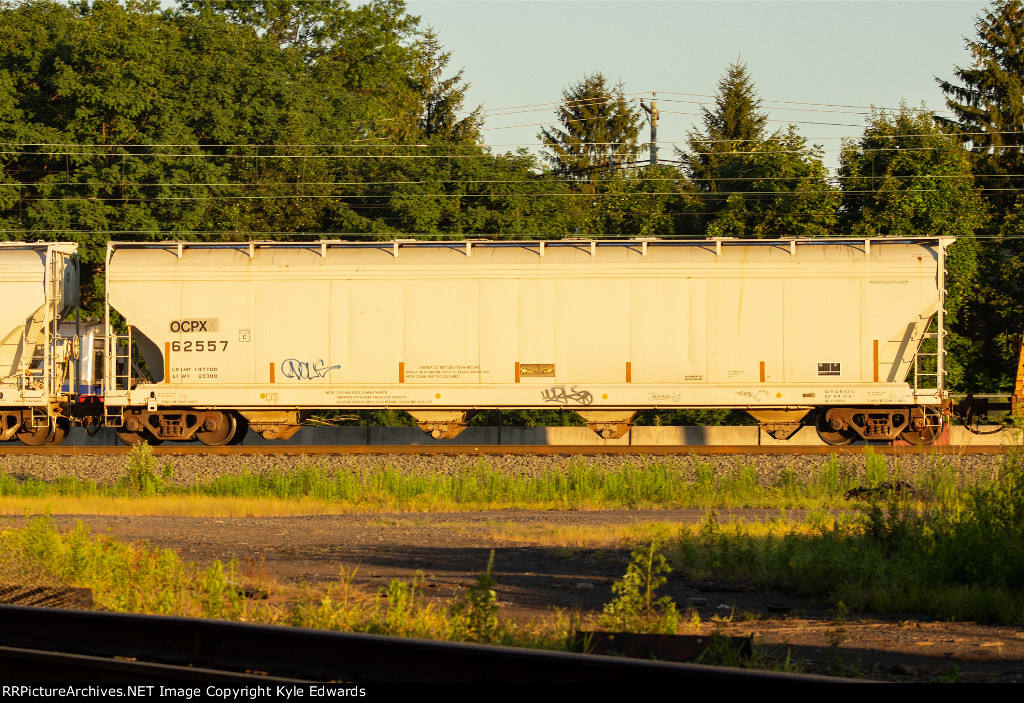 OCPX Covered Hopper #62557 on Q409