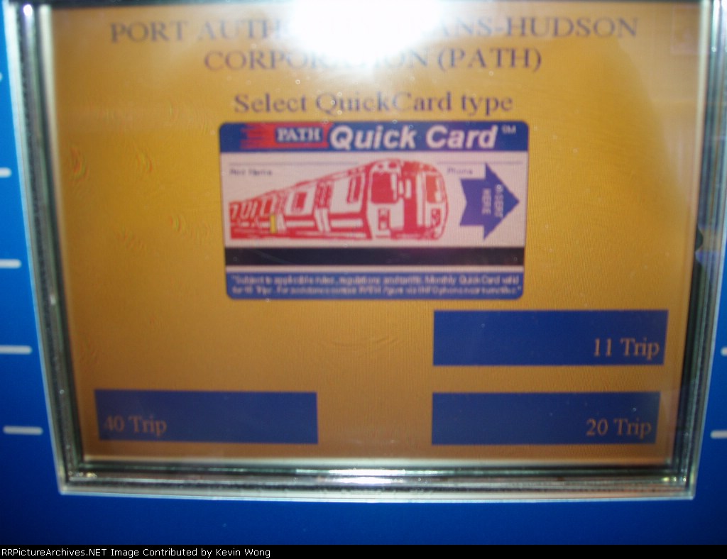 Ordering a PATH QuickCard