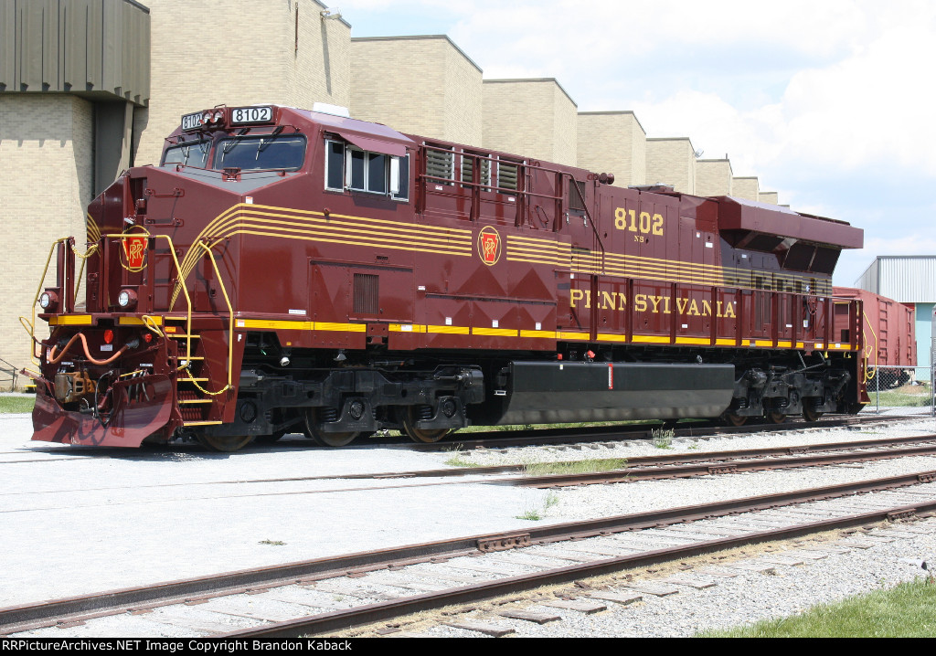 NS 8102; The Pennsylvania Railroad Heritage Unit.