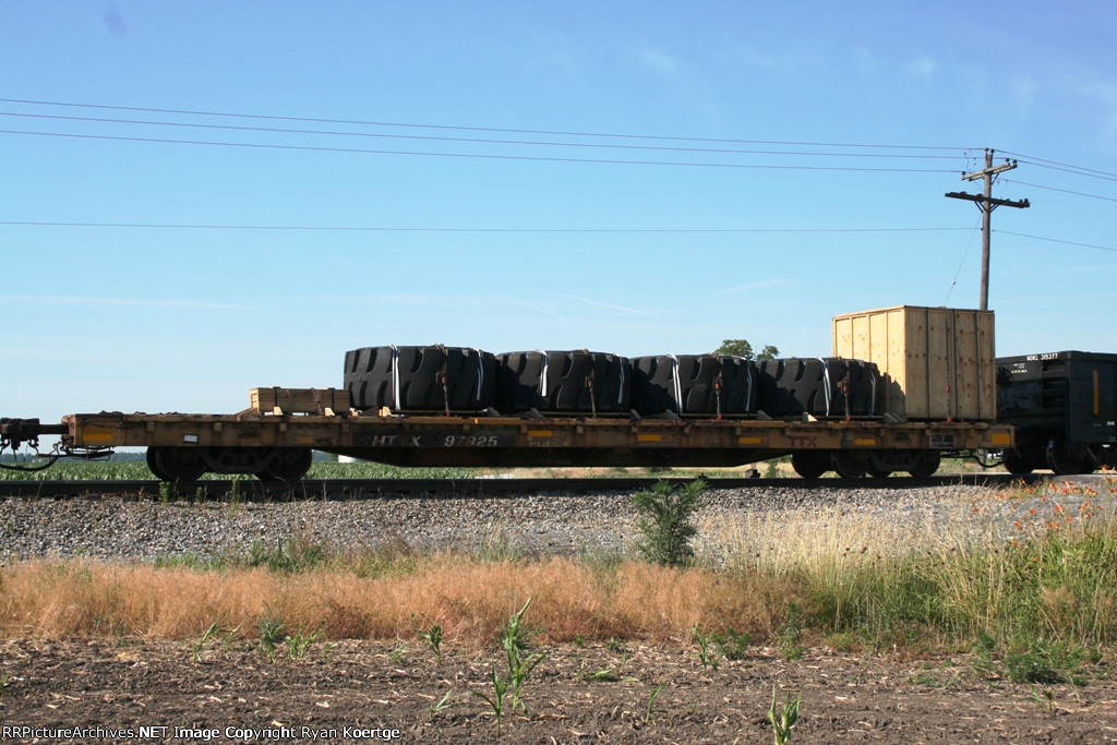 Cat tires and crate on HTTX 97825