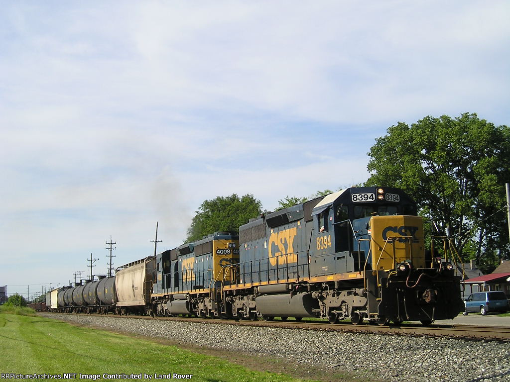 CSXT 8394 On CSX Q 559 Eastbound