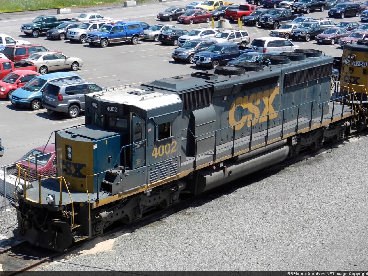 CSXT EMD SD40-3 4002