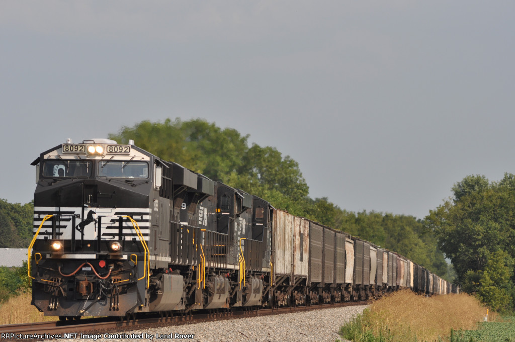 NS 8092 On NS 55 A Westbound